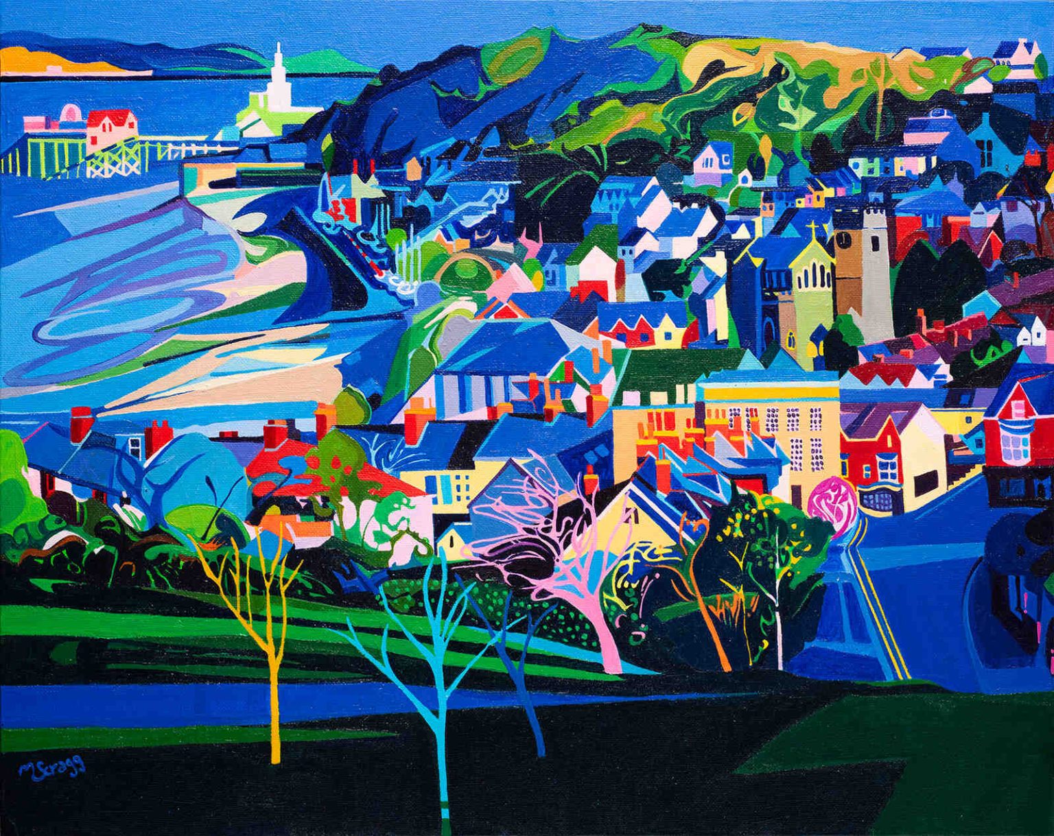 Colour of Mumbles - Michelle Scragg Gallery